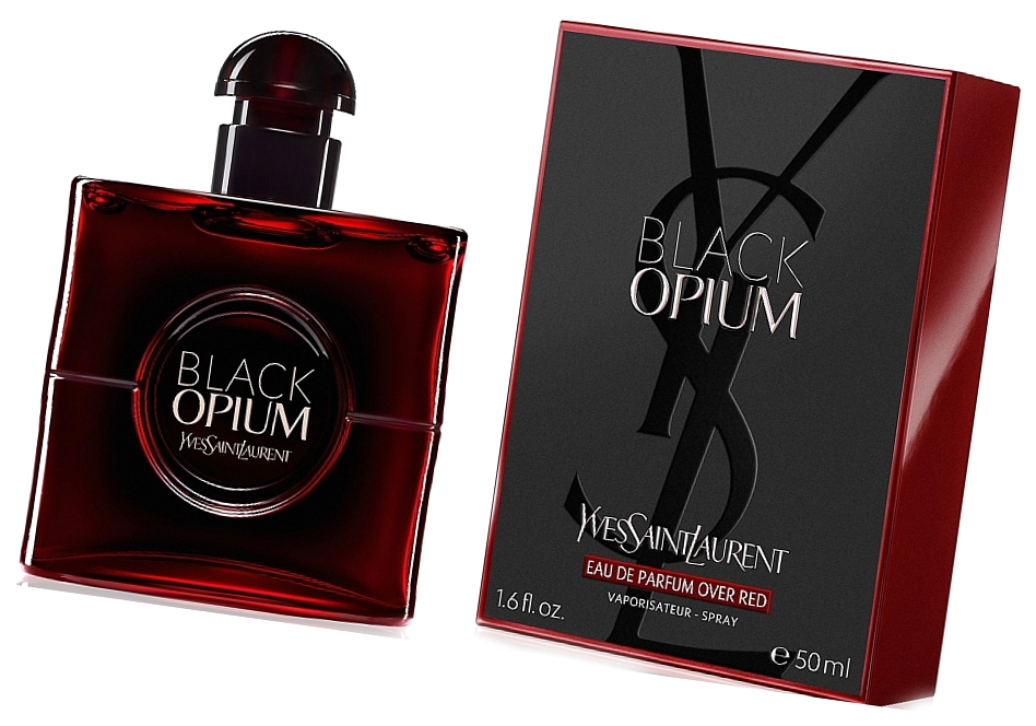 Блэк Опиум Овер Ред Ysl - парфюмерная вода для женщин 50 мл / Black Opium Over Red