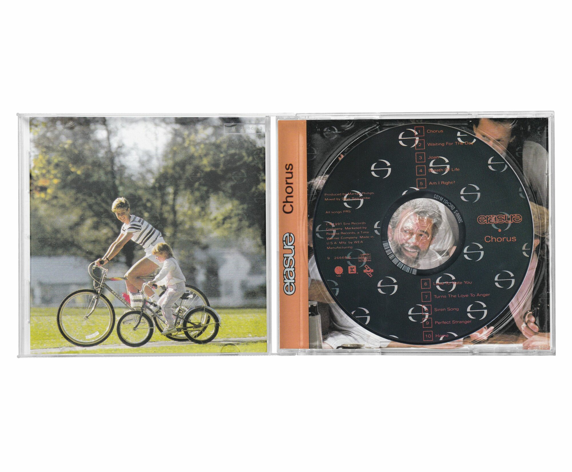 Erasure - Chorus, 1991, 4-page, CD-Аудио — фото 1