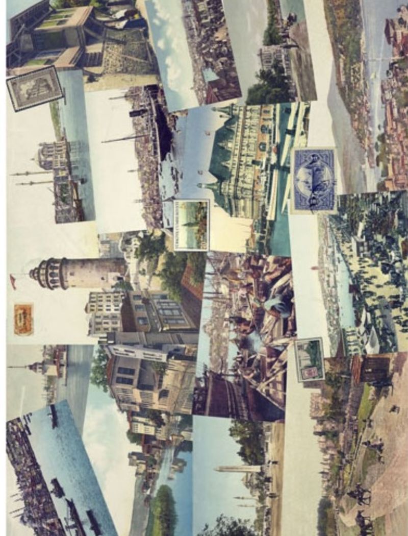 Рисовая бумага А3 для декупажа "Фотокарточки", плотность 25 г/м