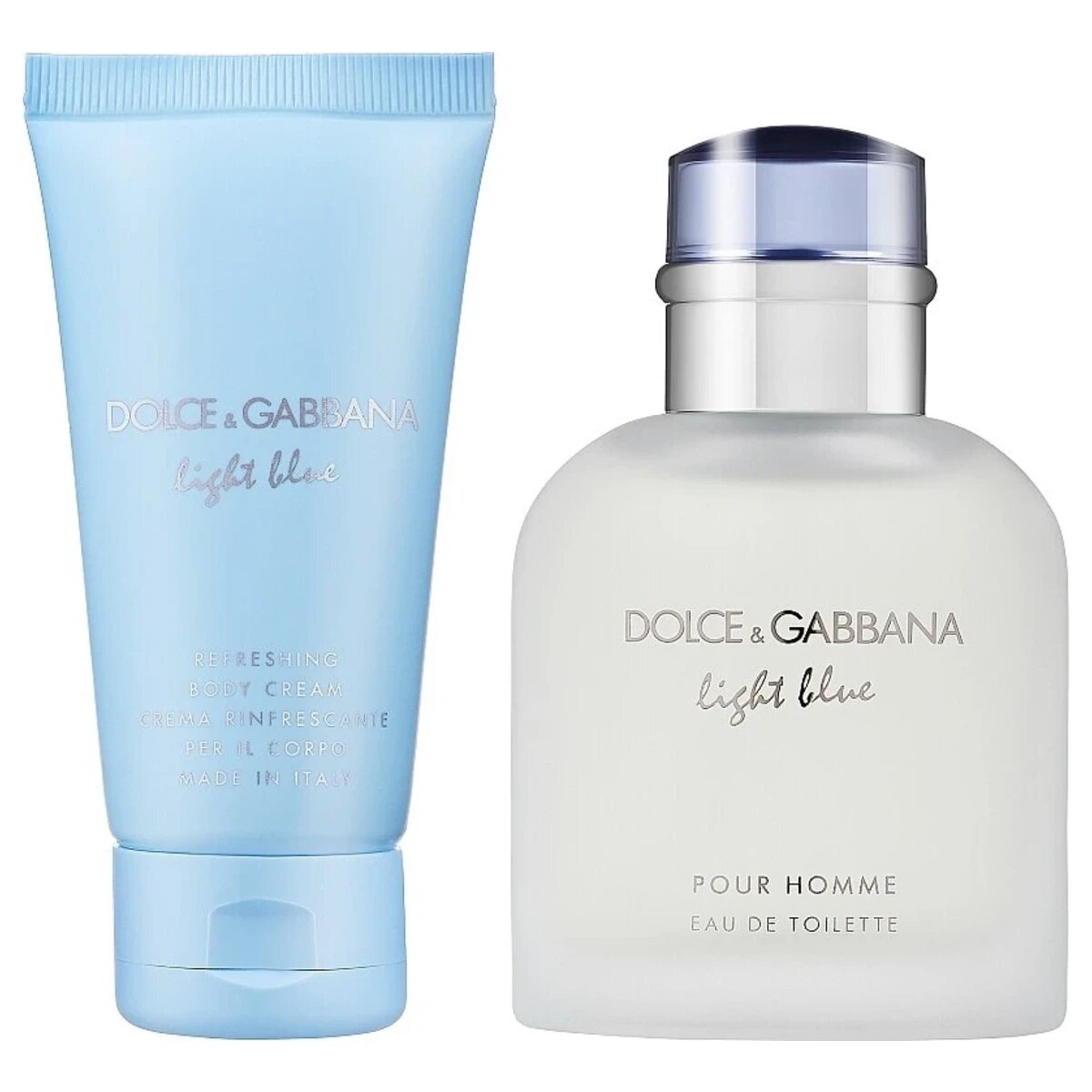 Парфюмерный набор Dolce&Gabbana Light Blue, древесный аромат для мужчин