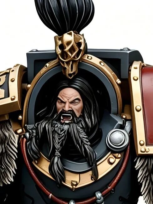 Подвижная фигурка JOYTOY Warhammer 40K 1/18 Action Figures Space Wolves Varagyr Wolf Guard Squad Varagyr Terminator 1 Model Toy Gift Free Shipping