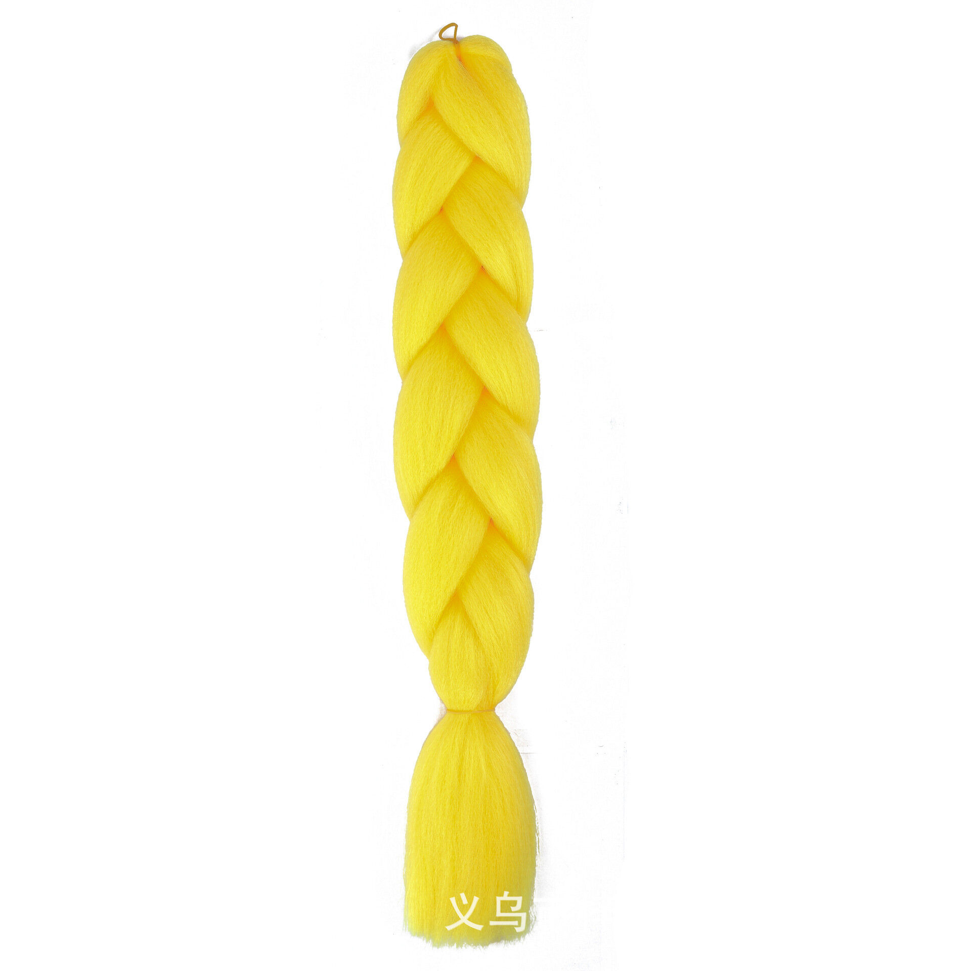Синтетические накладки Jumbo Braid афро фальшивые локоны косы цветные Ярко-желтый A41