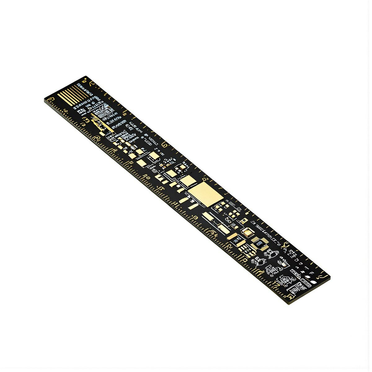 PCB линейка 15 см подходит для студентов и любителей самоделок для измерений при создании электронных устройств, 15cm
