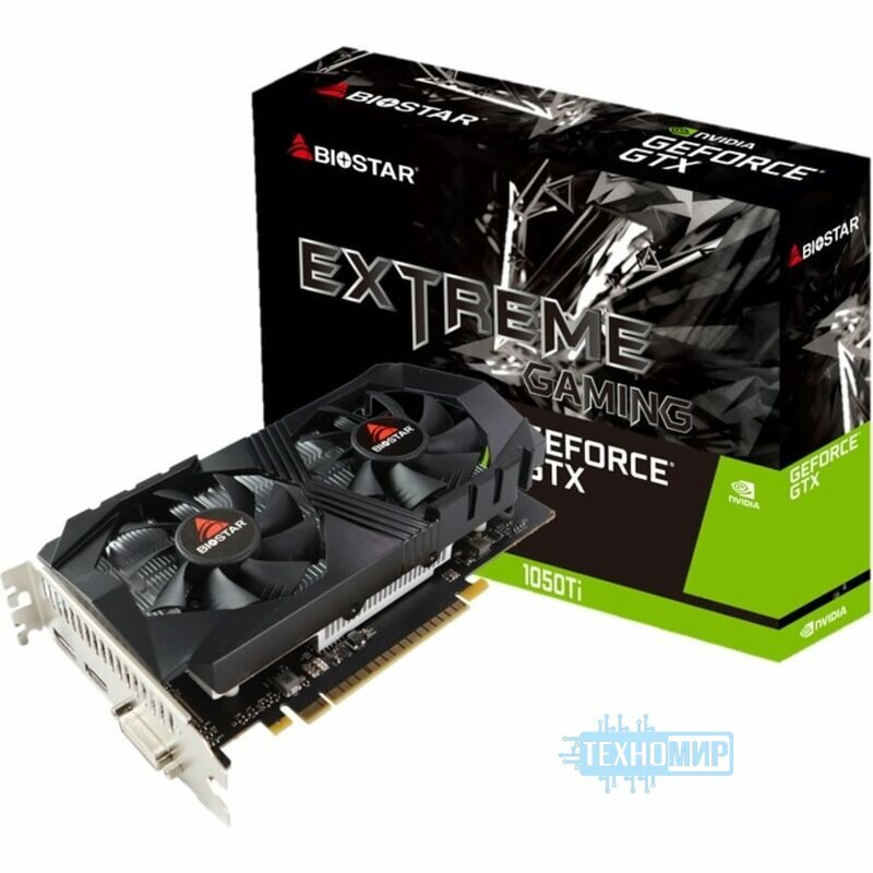 Видеокарта Biostar GeForce GTX 1050 Ti VN1055TF41