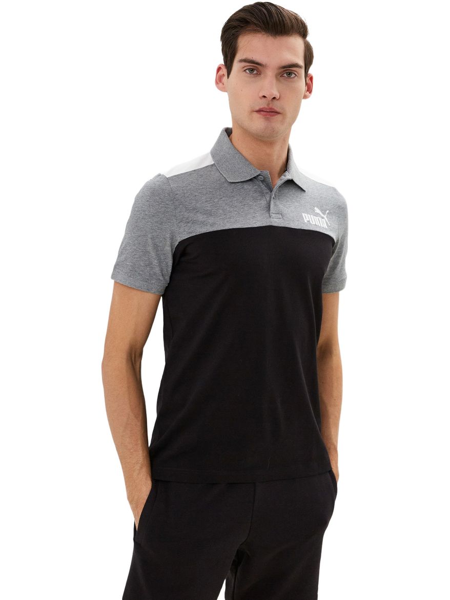 Поло спортивное PUMA ESS+ Block Jersey Polo