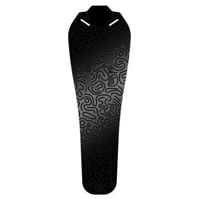 Крыло заднее Mucky Nutz Junior Face Fender Doodle Black Small (MN0327)