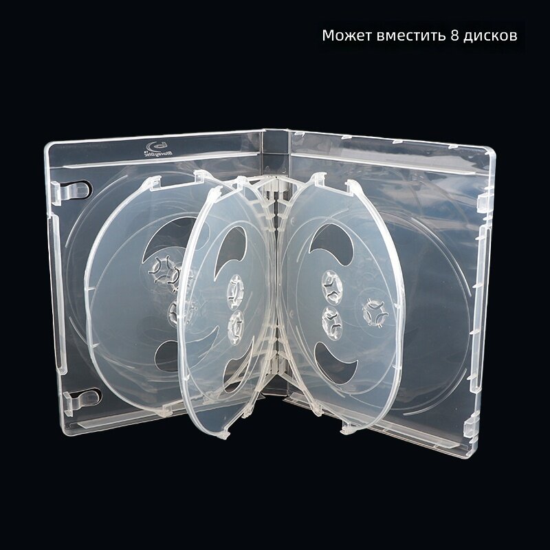 Сменный защитный бокс для хранения CD/DVD/Blu-ray и игровых дисков, 1 шт, стиль G