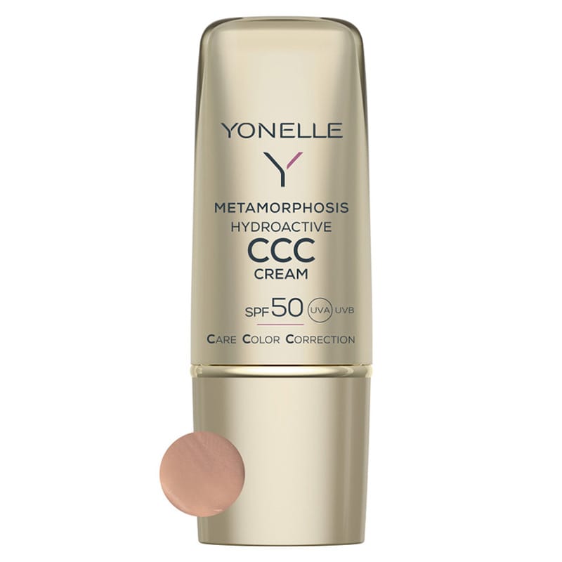 CC-средство Yonelle Metamorphosis Hydroactive CCC Cream SPF 50 Гидроактивный CCC-крем (цвет ) Gold Tan 30 мл