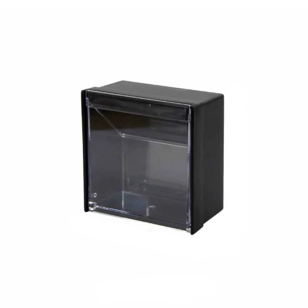 Пластиковый магнитный контейнер для хранения, черный/белый, S/L Black S