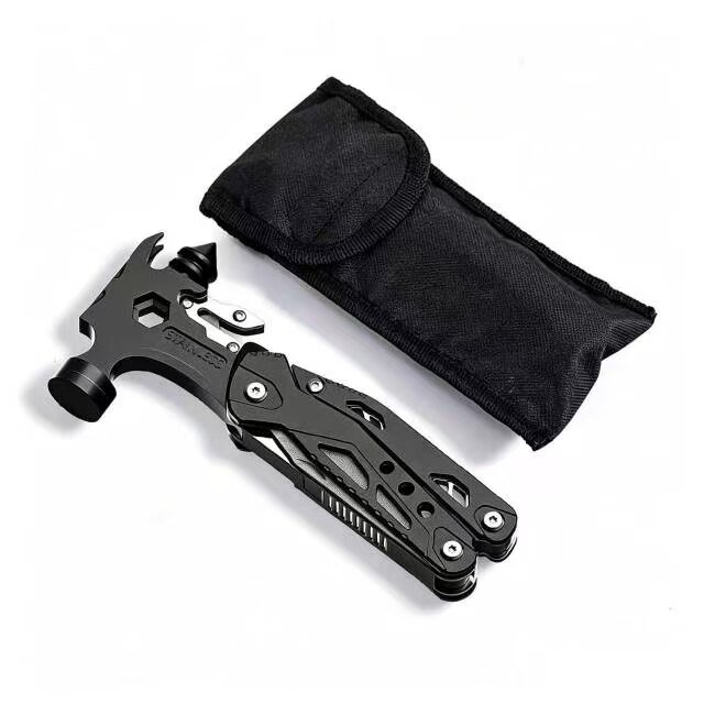 Мультитул‑молоток, складной многофункциональный инструмент, аварийный молоток для авто, туристический