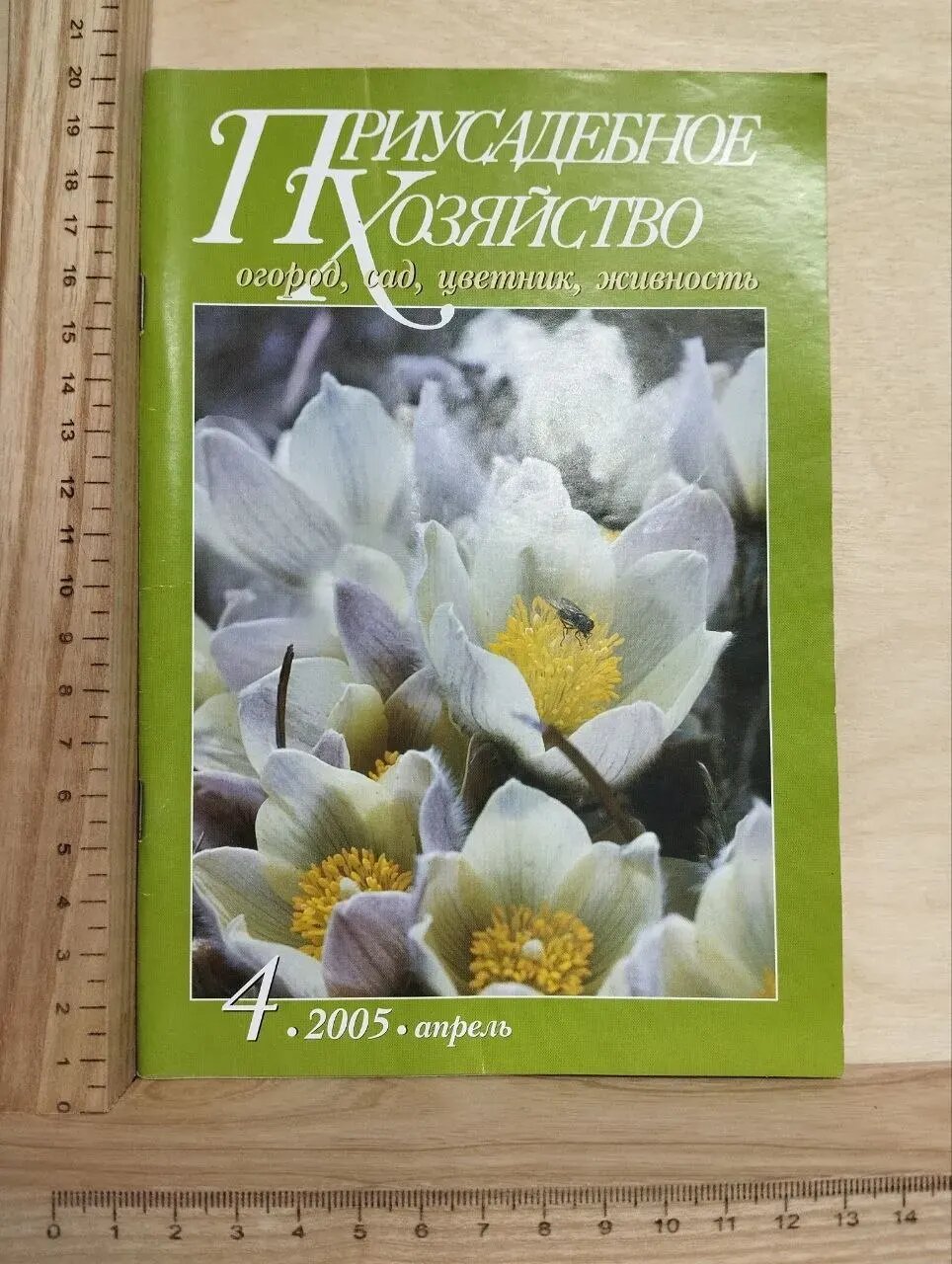 Журнал "Приусадебное хозяйство". Огород, сад, цветник, живность. №4, апрель 2005