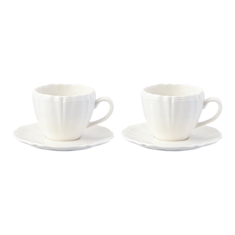 Кофейная пара для эспрессо "Луара" 130 мл фарфоровая набор из 2 шт Liberty Jones LJ0000633