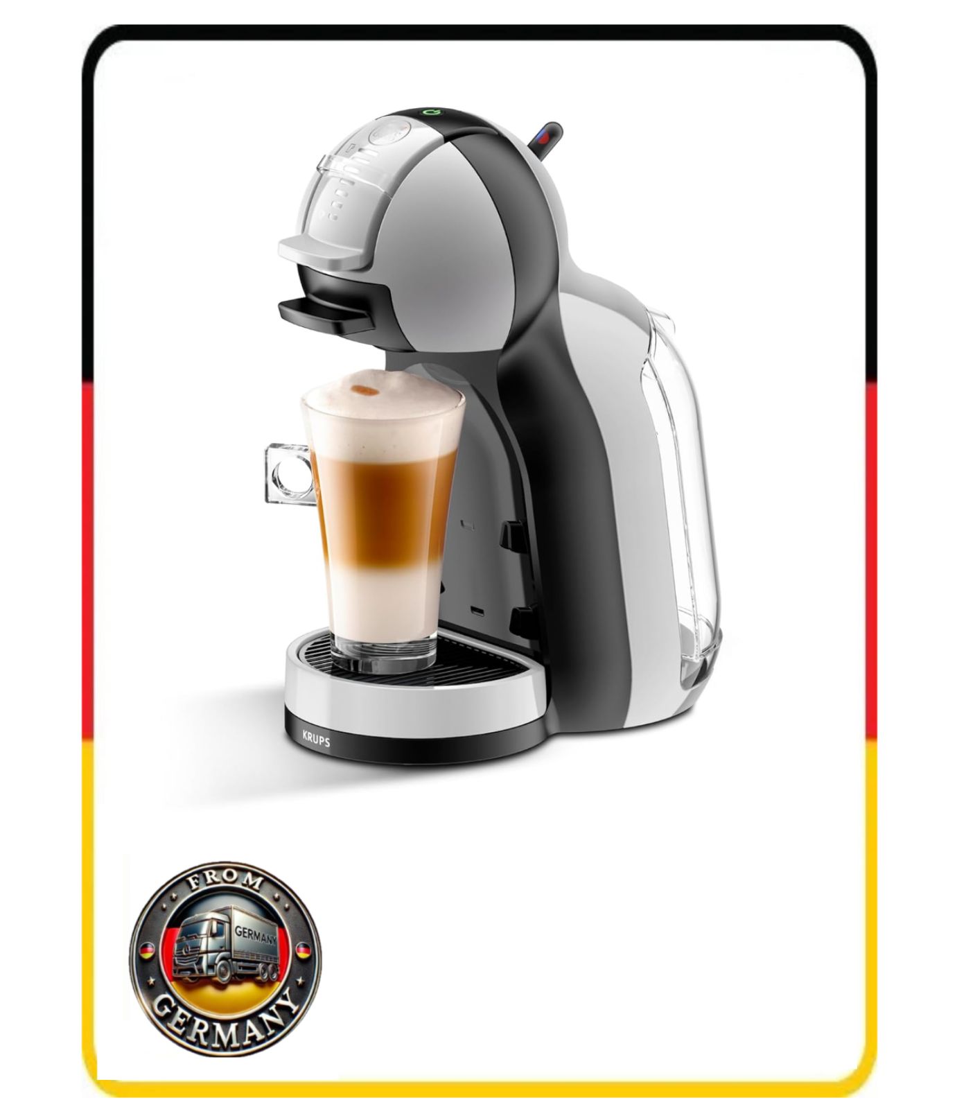 Nescafe Dolce Gusto Капсульная кофемашина Mini Me, черно-серый