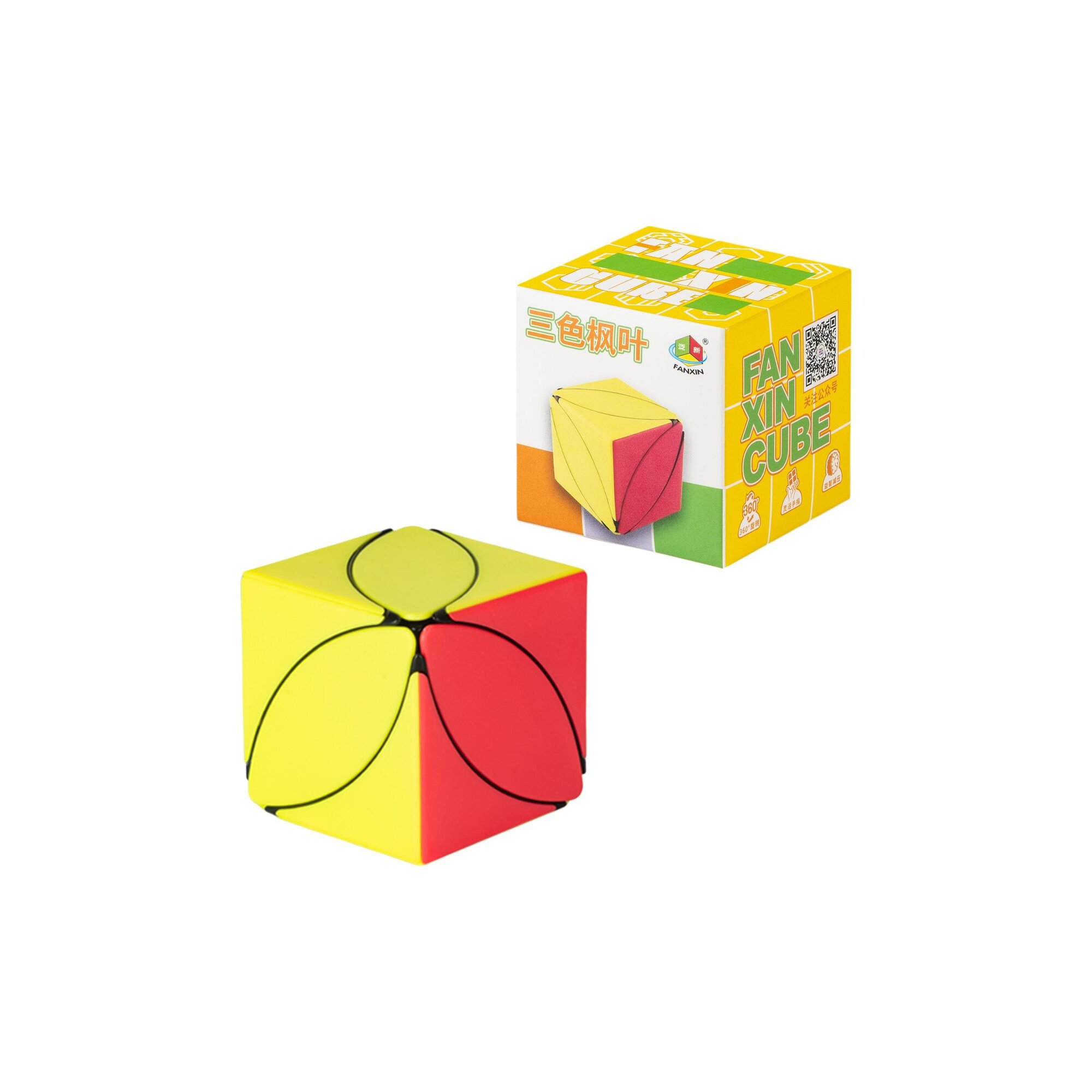 FANXIN CUBE Sandwich Картофель фри Convex And Concave Единорог Пазл Toy Кубики Рубика
