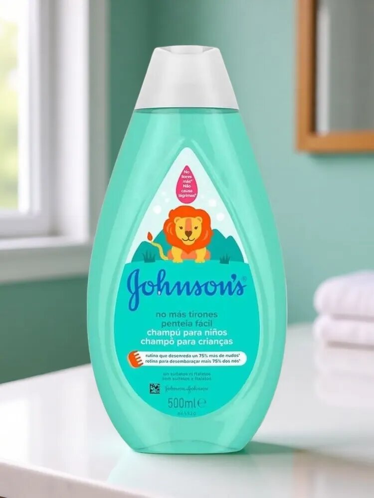 Детский шампунь для волос JOHNSON'S Baby Легкое расчесывание, 500 мл.