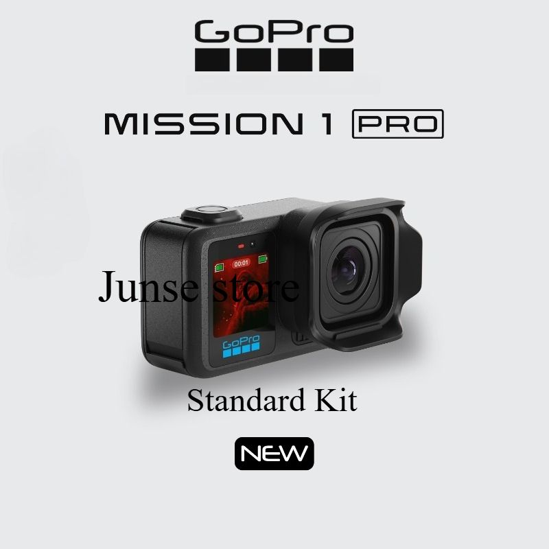 Экшн-камера/видеоблог с фотографиями GoPro Mission 1 Pro Cinematic Camera - 50MP 1 inch сенсор, видеосъемка с разрешением 8K / 60 кадров в секунду Ultra High Frame Rates, GP3