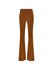 Брюки Stouls Gégé flared-hem trousers, размер 40, brown