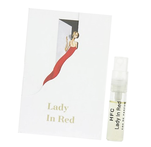 Hfc Lady In Red - миниатюра 2.5 мл, женская парфюмерная вода Леди В Красном