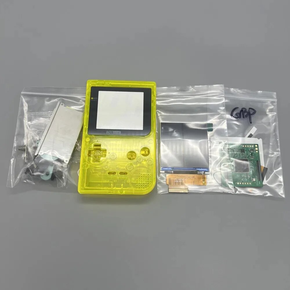 LCD-экран Game Boy Pocket, Clear yellow