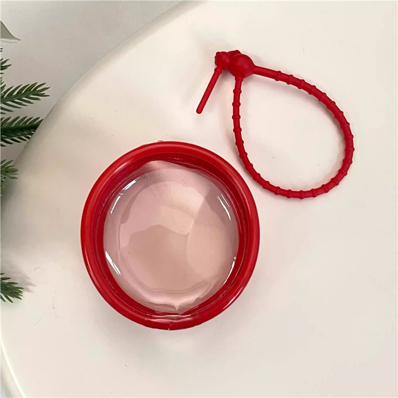 Сумка для хранения значков Miniso Jennie, круглая, 6 см, защитный чехол для значков-подвесок, сумка для прогулок для