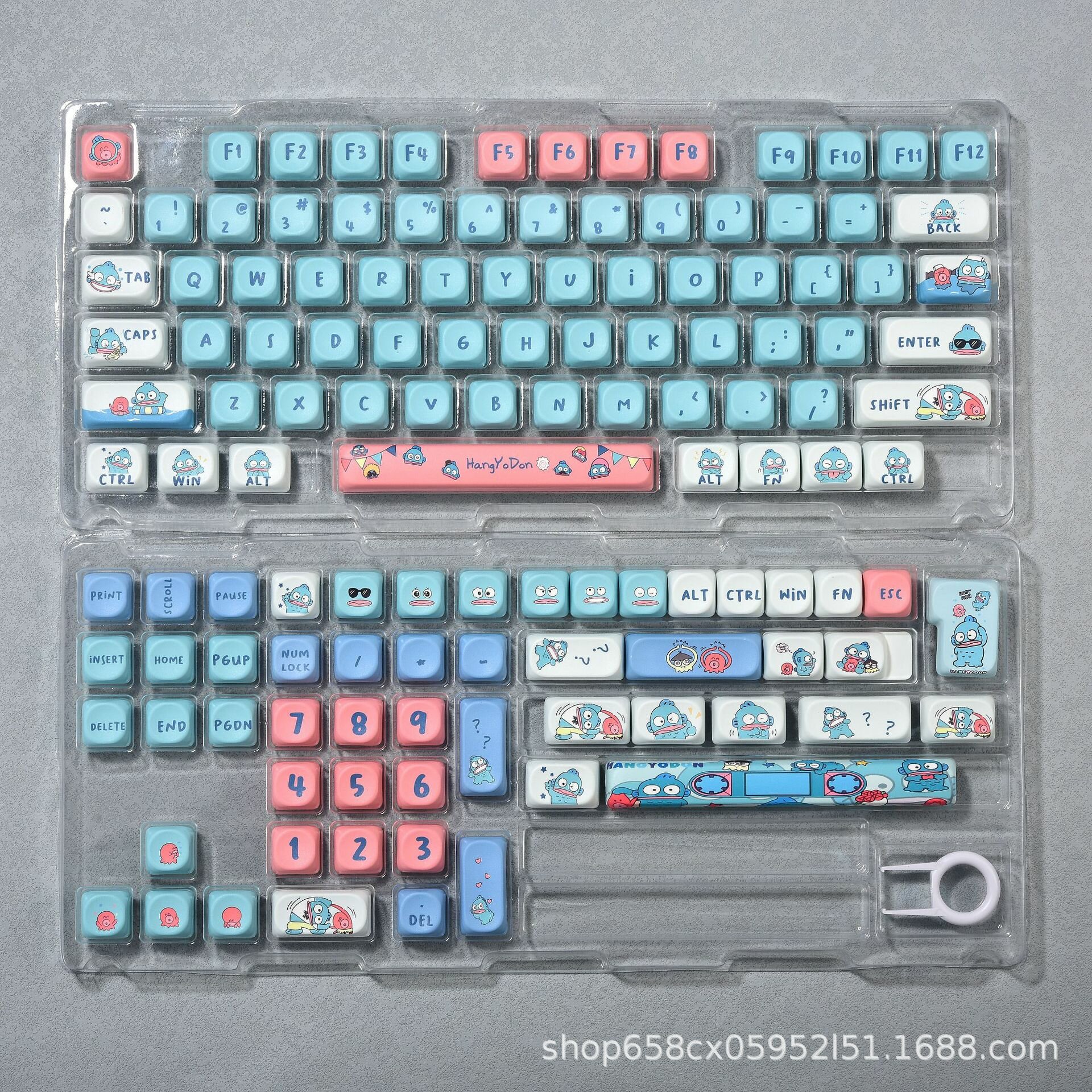 Новая клавиатура Hello Kitty с сублимацией, совместимая с MOA, проводная, с индивидуальными клавишами, высокая эстетика, милая для девочек