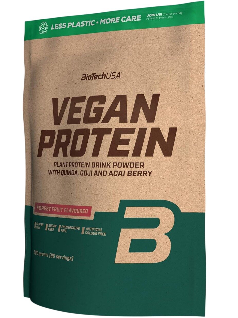 Протеин для веганов BioTechUSA Vegan Protein 500 г, Лесные фрукты