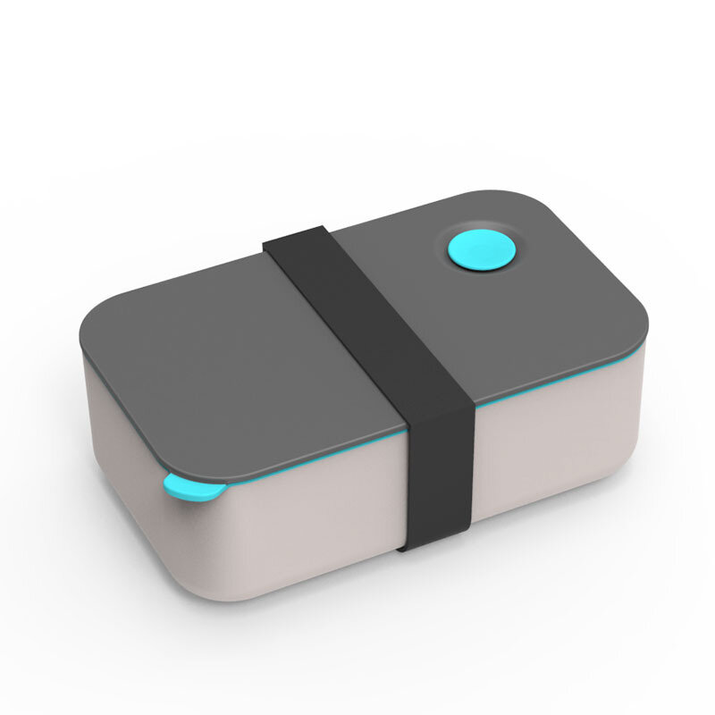 Японский стиль ланч-бокса для офисных работников, микроволновая бенто-коробка для студентов и взрослых, однослойная суши-коробка, разделенный ланч-бокс