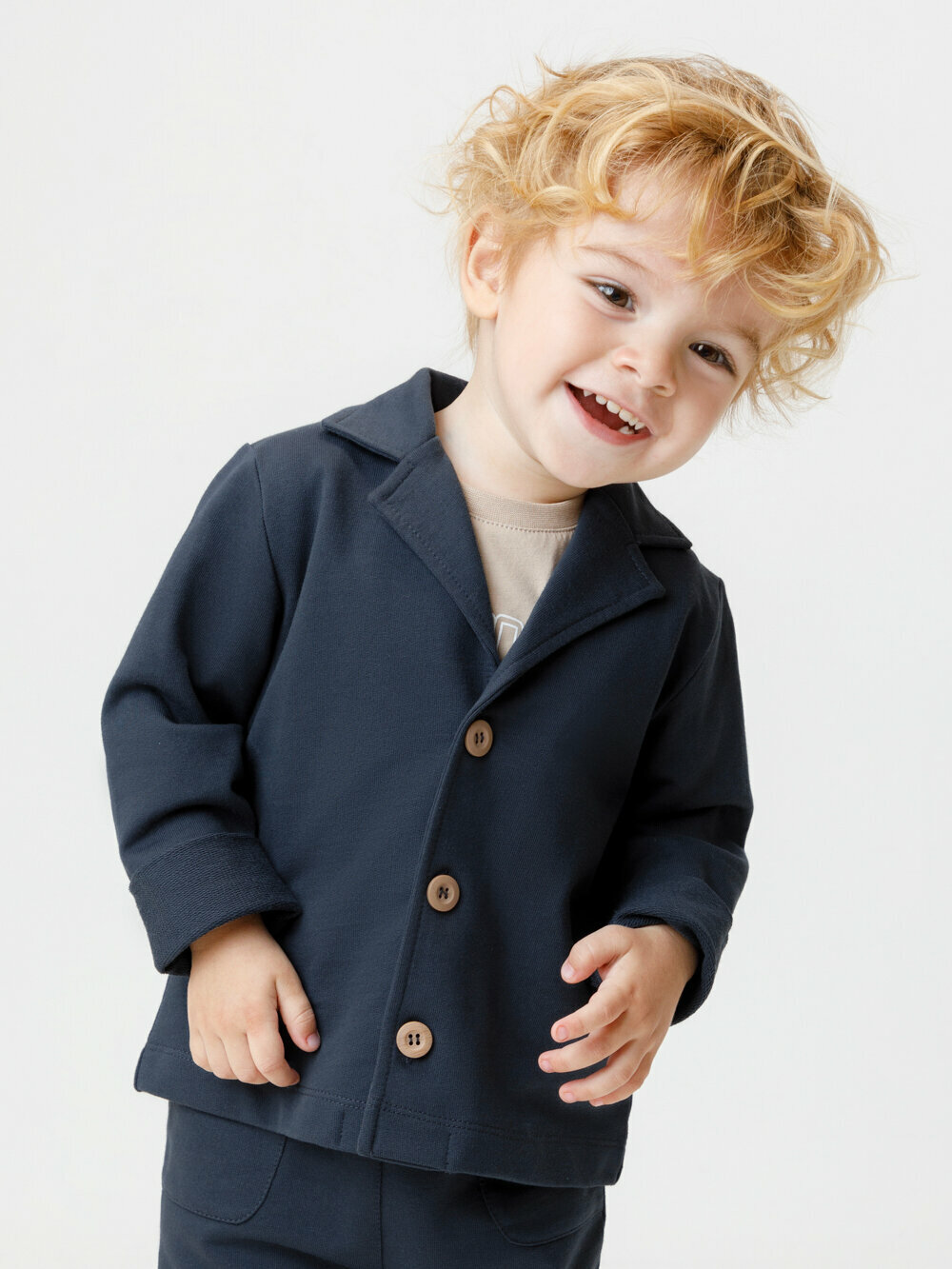 Пиджак КР 302021/темно-синий 4019 к680