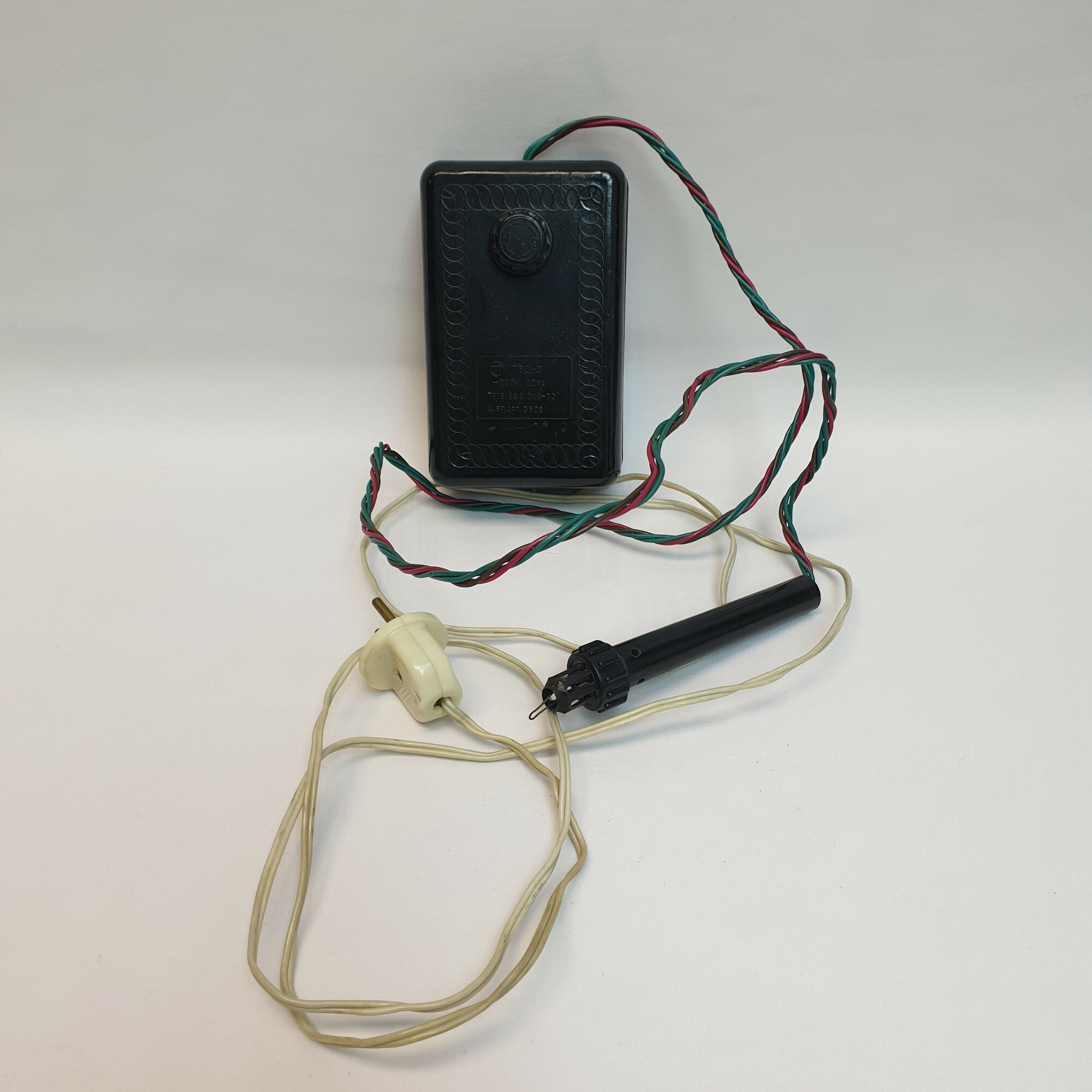 Прибор комбинированный для выжигания Ц4324, рабочий. Винтаж, СССР.