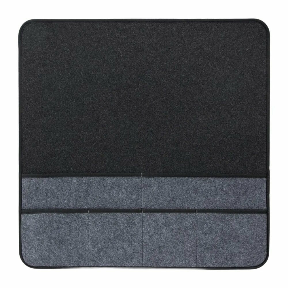 Противоскользящий коврик для швейной машины с карманами для хранения аксессуаров, органайзер для столешницы, защита от царапин, 60x60 см