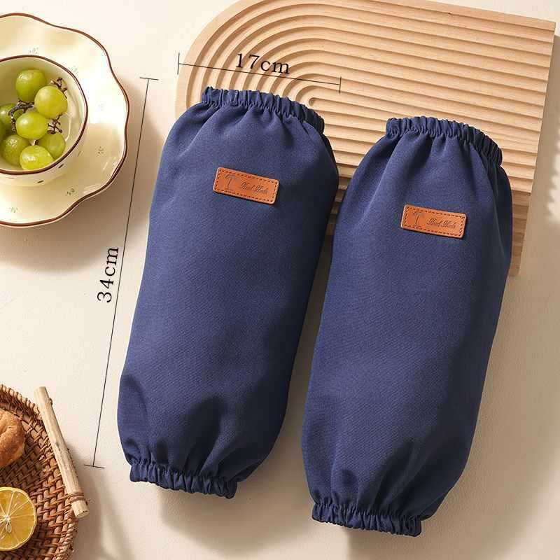 Водонепроницаемые рукава из холста для осени и зимы, офисная живопись, большие хлопковые утепленные рукава, защитные рукава для кухонной работы для мужчин и женщин, домашняя уборка