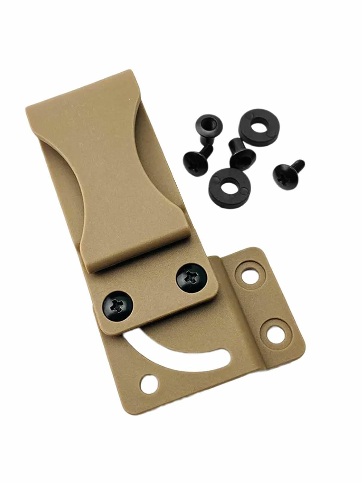 Крепление для ножен, Клипса тактическая, Клипса для ножен, на ремень, Тип C-40мм 1 шт