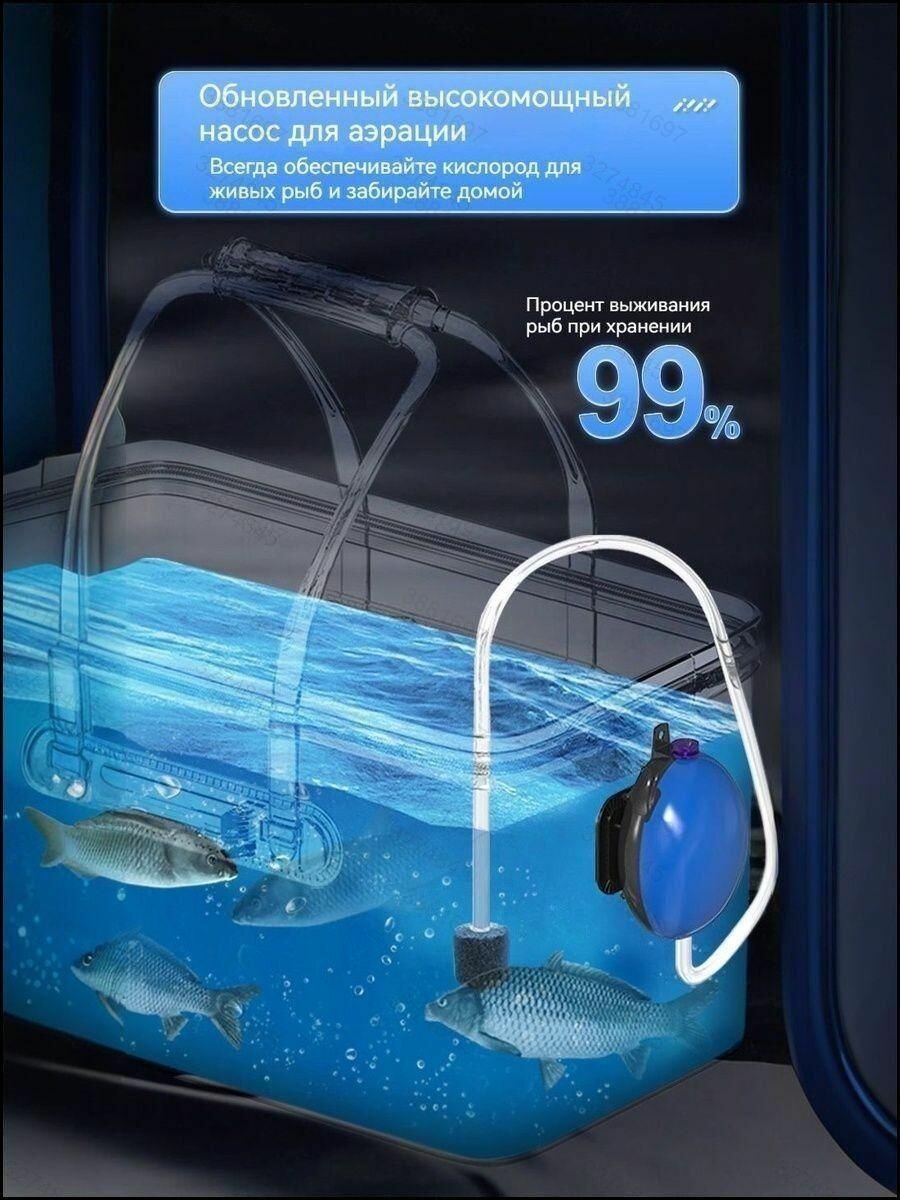 Кан рыболовный XX157, аэратор