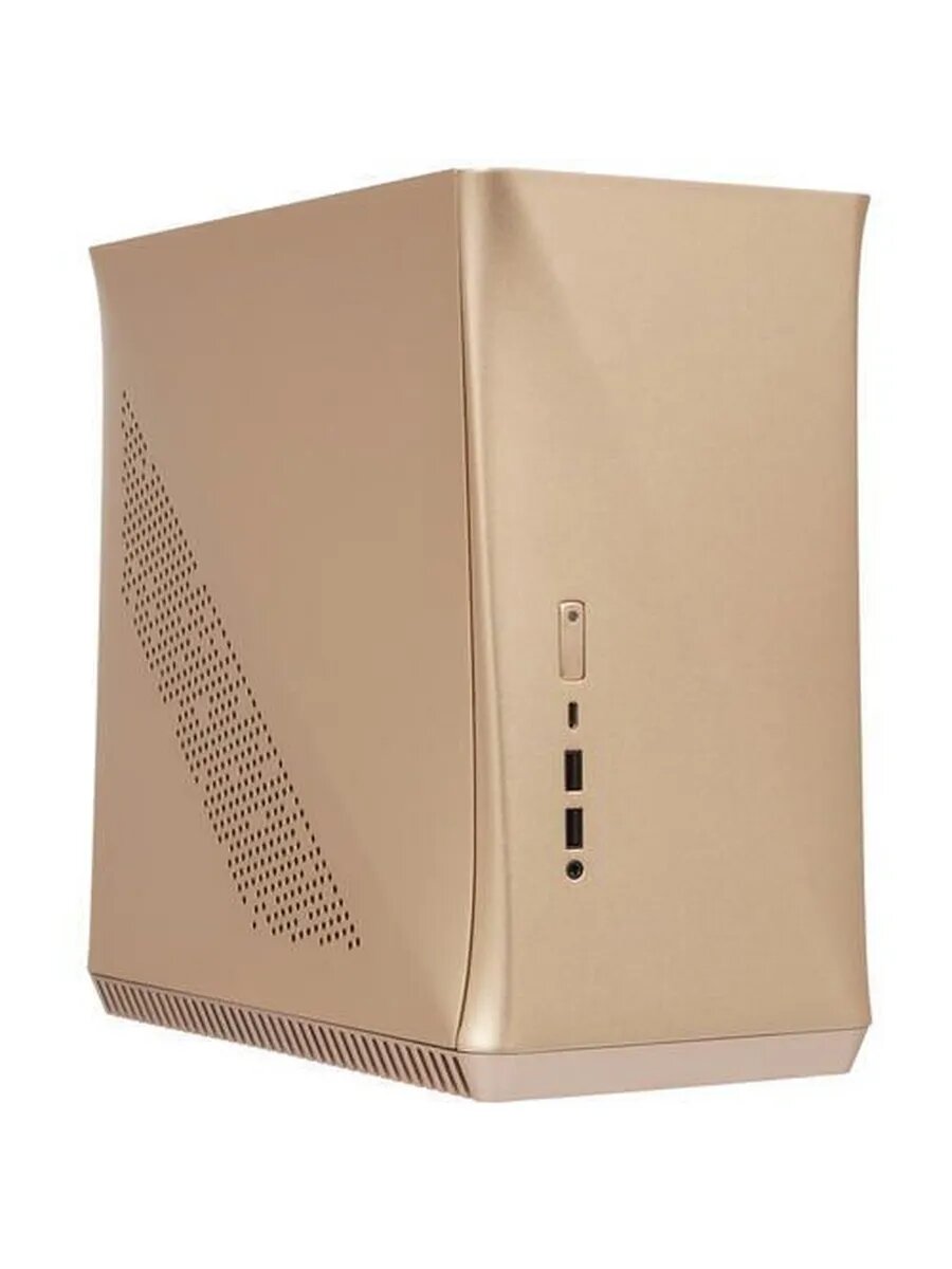Корпус Era ITX Gold - ЗСТ FD-CA-ERA-ITX-CHP золотистый