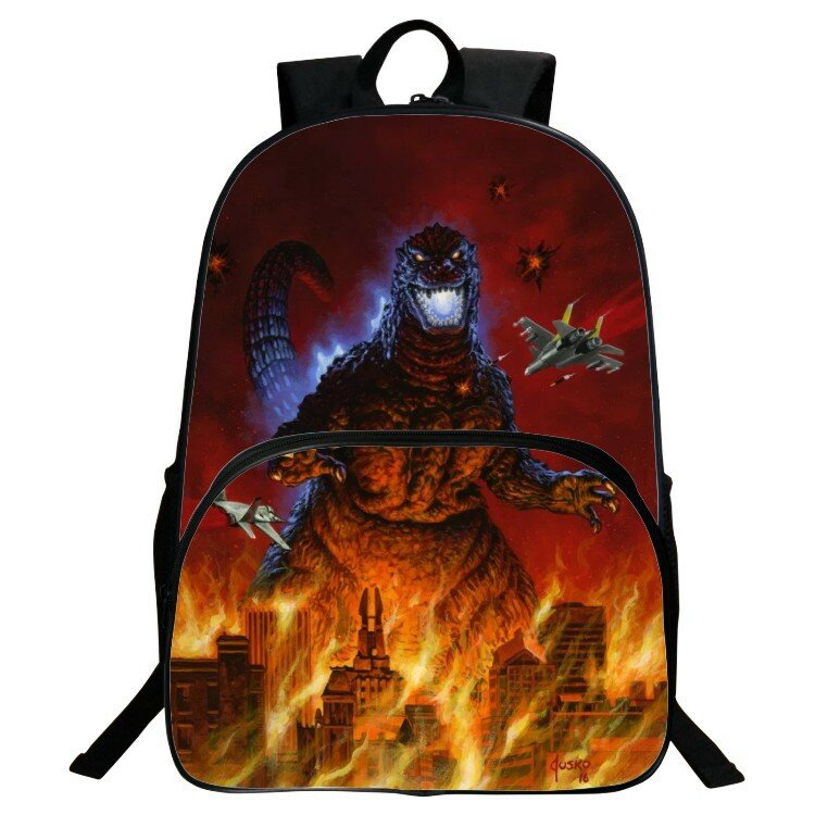 2026 Годзилла 2 Рюкзак Король Монстров Школьный Рюкзак для Студентов Годзилла Мультфильм Детский Рюкзак Легкий