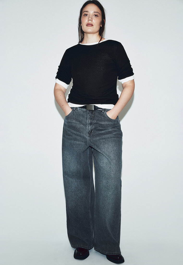 Джинсы Plus size 