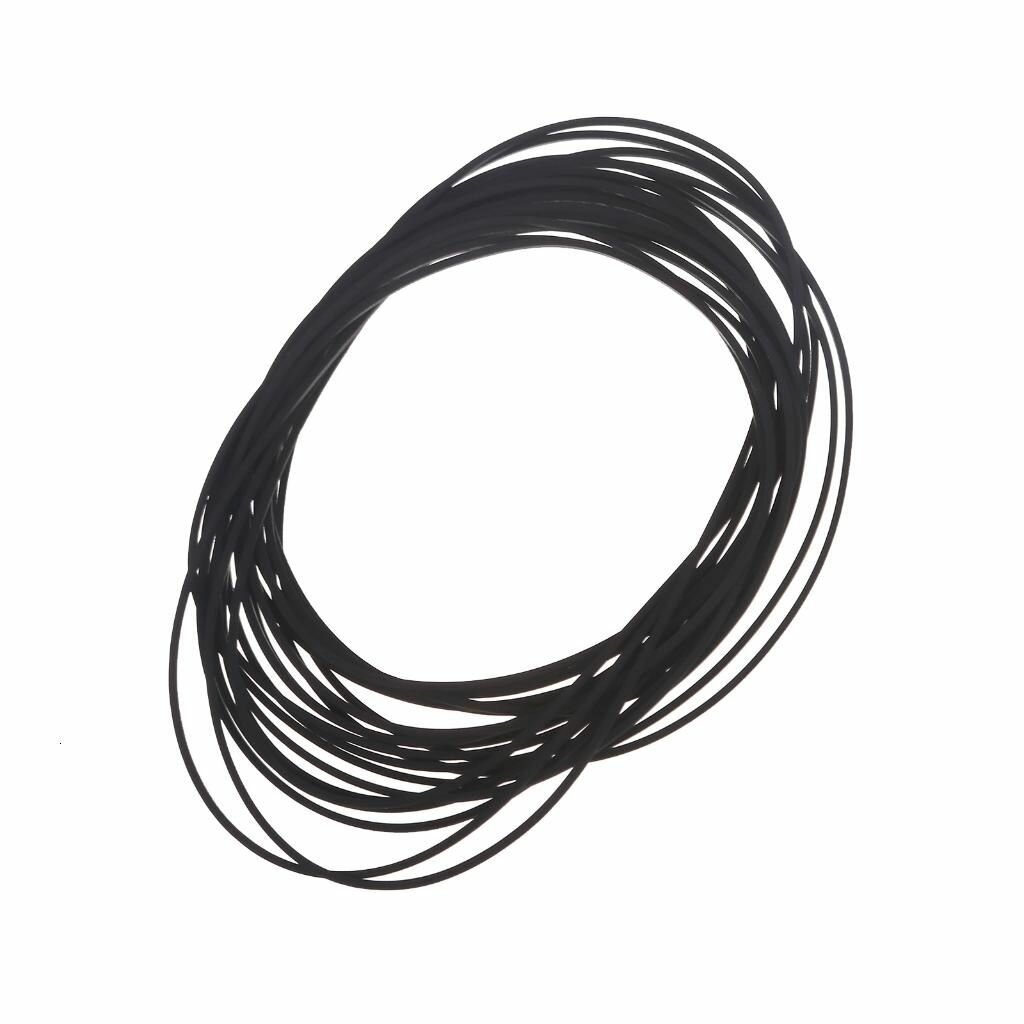 Набор из 20 резиновых ремней 1 мм квадратного сечения для магнитофонов