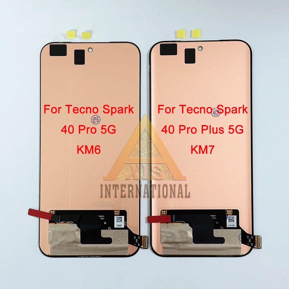 Оригинальный Amoled для Tecno Spark 40 Pro 5G KM6, ЖК-экран Tecno Pova 7 40Pro 5G Black Frame