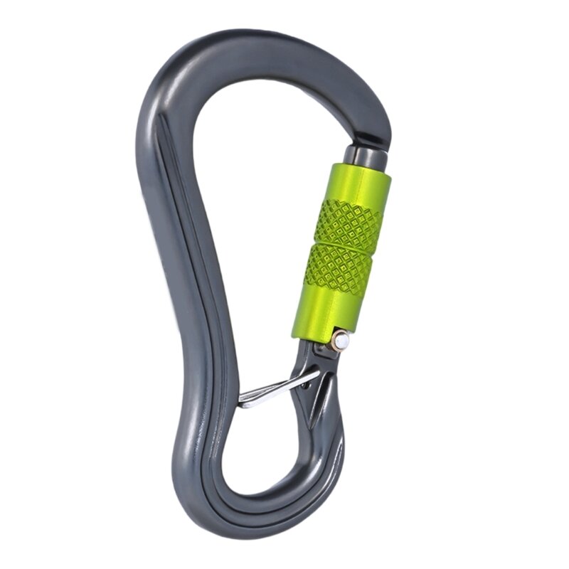 Высокопрочный Карабин из алюминиевых сплавов с противоскользящим замком для Скалолазания и работы на больших высотах