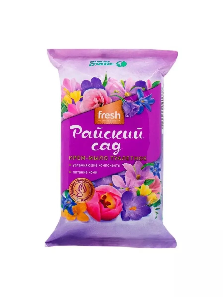 Туалетное крем-мыло Fresh Райский сад 90 г