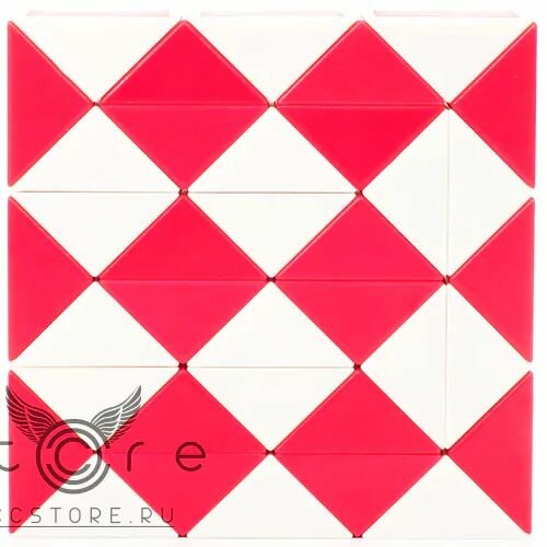 Головоломка Змейка Рубика QiYi MoFangGe Snake 36 элементов (Красный)