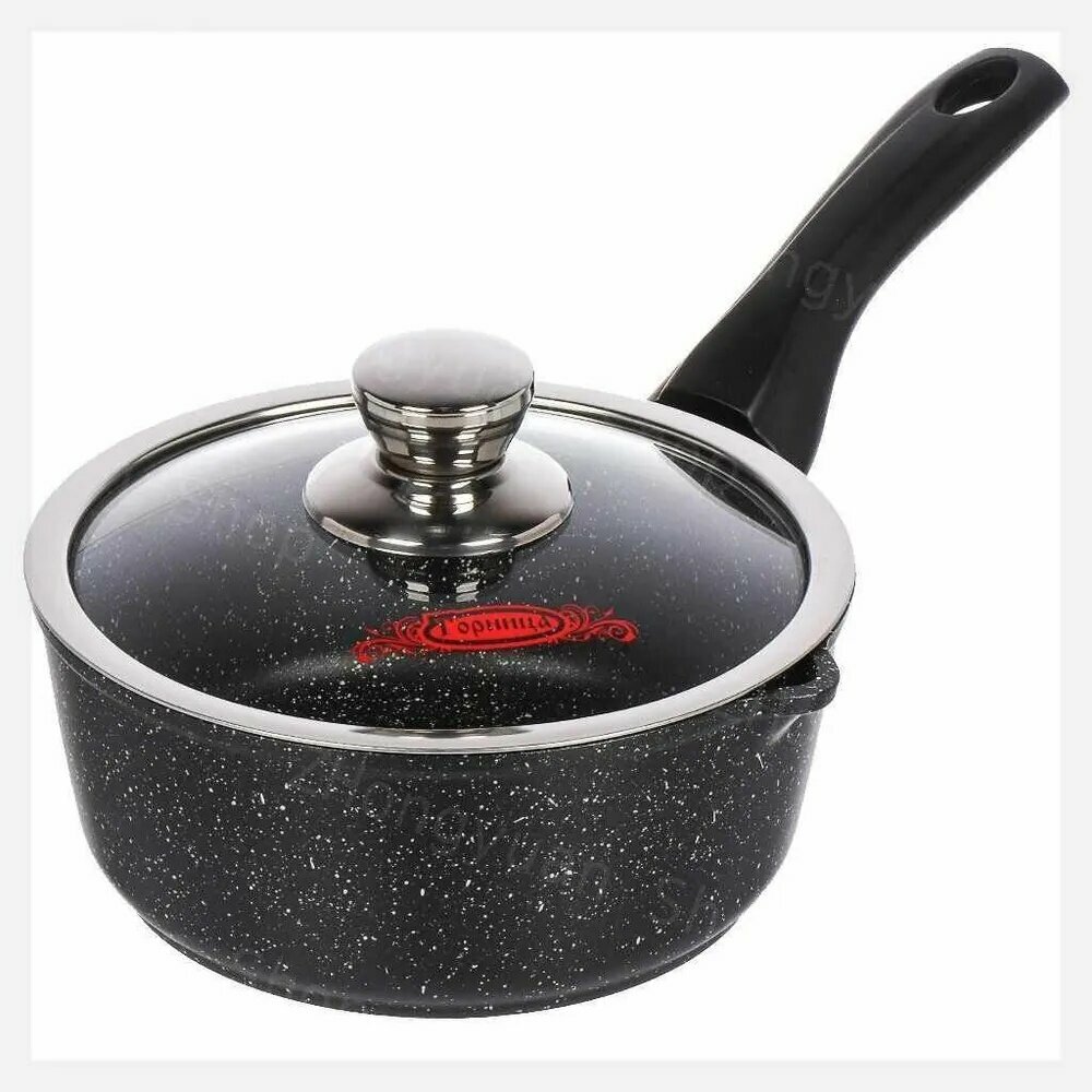 Кухонный ковш, покрытие Гранитное, 18 см, 1.5 л