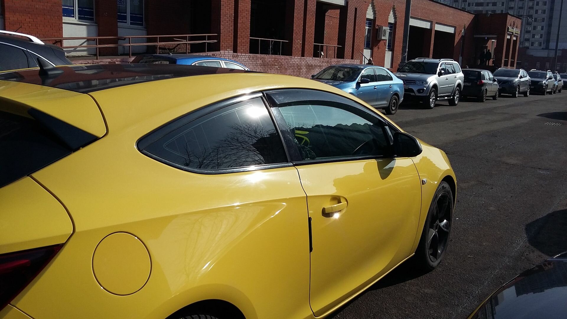 Дефлекторы для окон OPEL ASTRA (J) 2012-2017 3дв хэтчбек