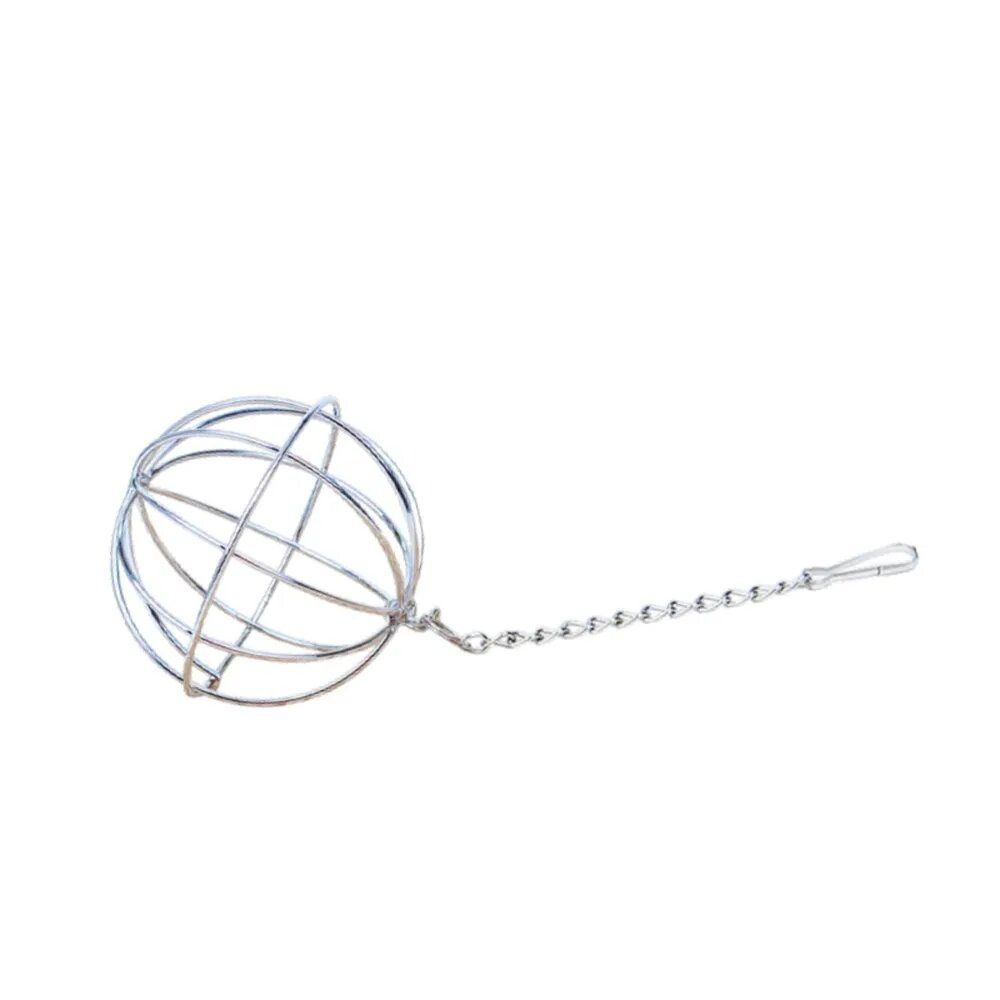 Кормушка-шар 8 см из нержавейки