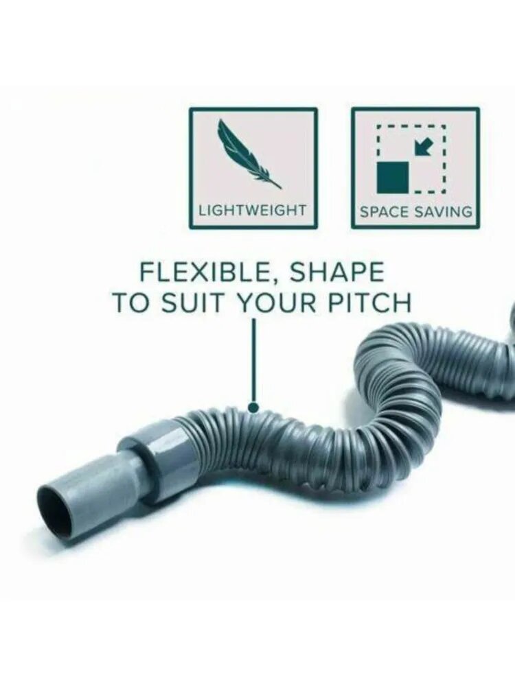 Термостойкая Гофра для сифона 80 см, гофрированная труба