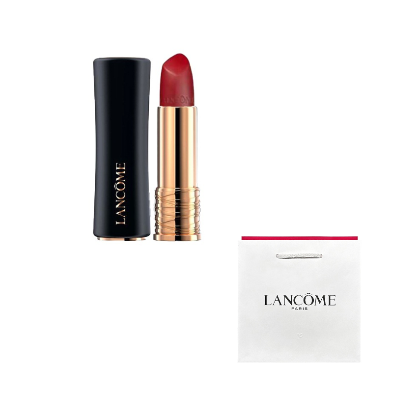 Помада женская LANCÔME Pure, оттенок #505 Apple Red, эффект велюра