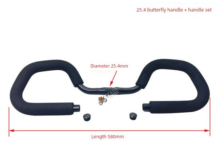 Специальные рули для туристических велосипедов, рули-бабочки для горных велосипедов, велозапчасти, изогнутые рули