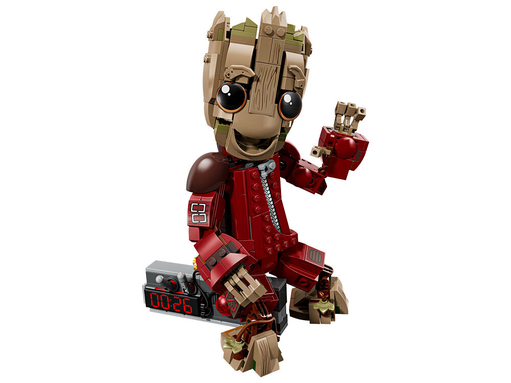 Конструктор LEGO Super Heroes 76341 Конструктор Грут в костюме Опустошителя