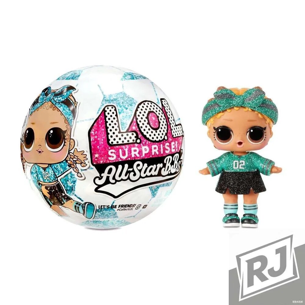 Кукла L.O.L. Surprise! All-Star B.B.s - Футболистки игровой набор с куклой - Бирюзовый