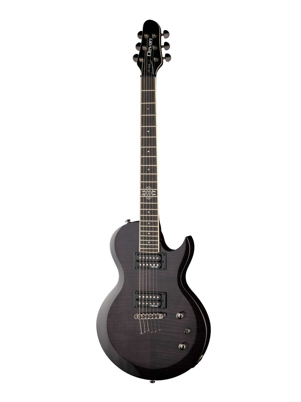 Clevan CP-52FTBK-GLOSS Электрогитара, черная